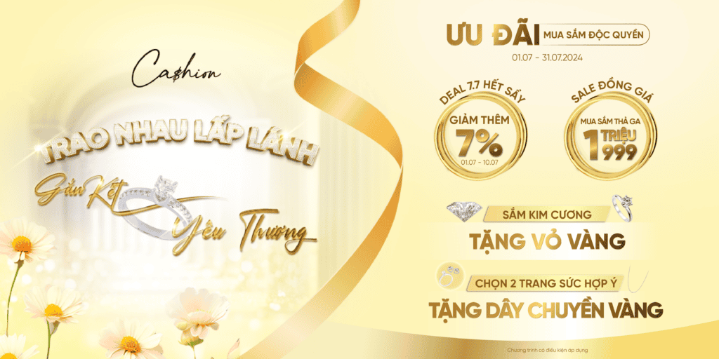 TRAO NHAU LẤP LÁNH - GẮN KẾT YÊU THƯƠNG - Cashion.vn